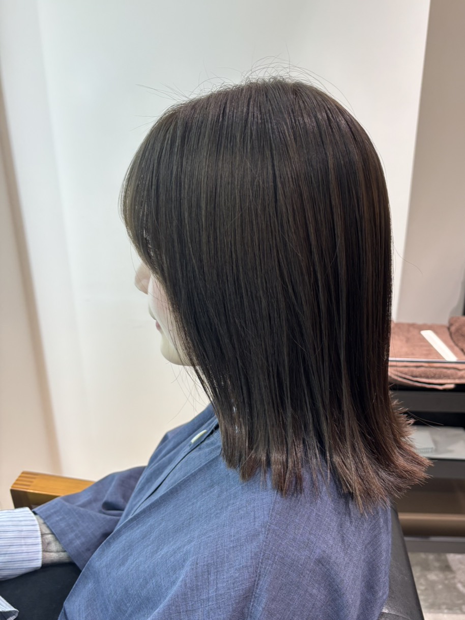 大人オリーブグレージュ☆ | 渋谷の美容室・美容院 - shirof shibuya